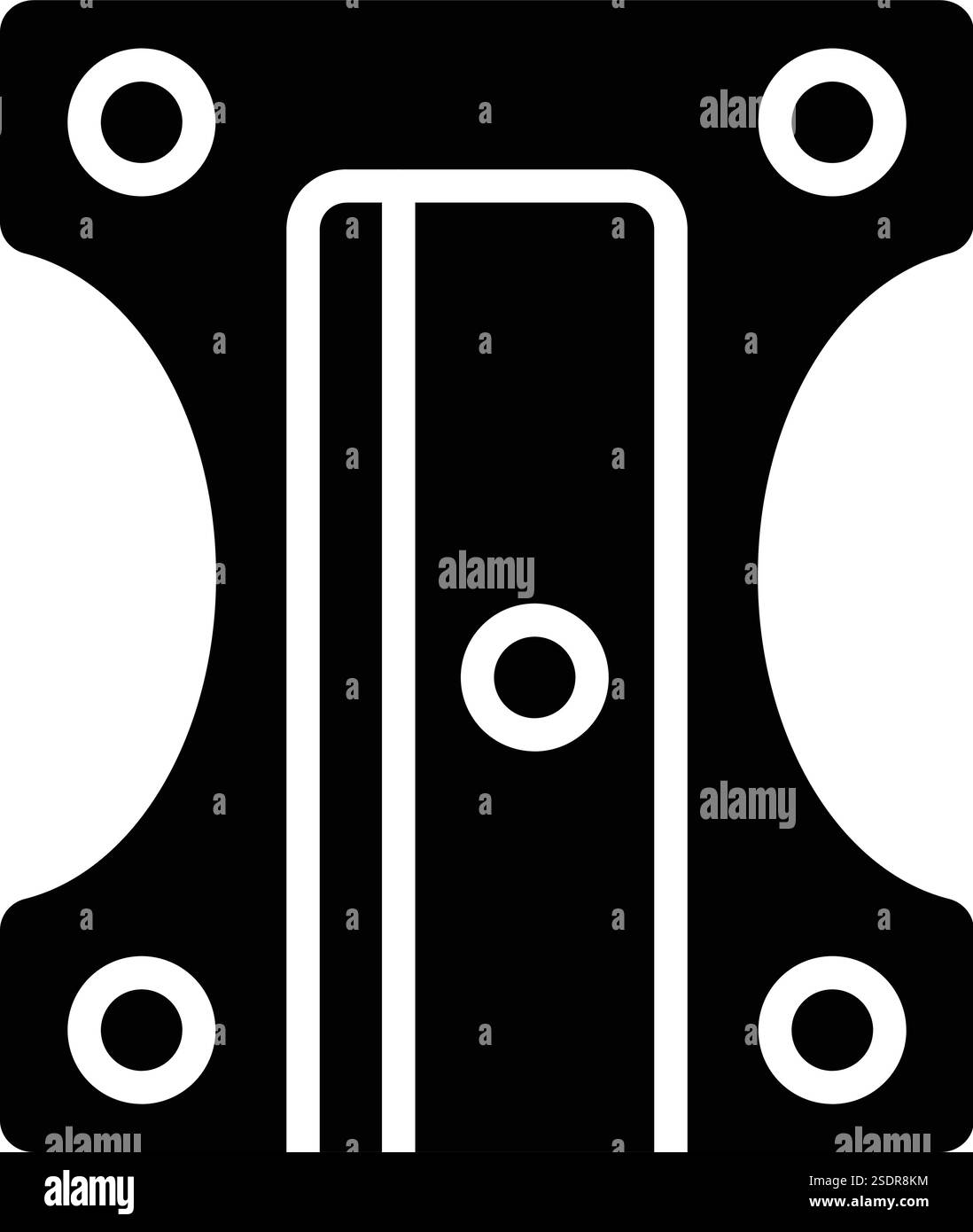 Vector set pencil sharpener Black and White Stock Photos & Images - Alamy