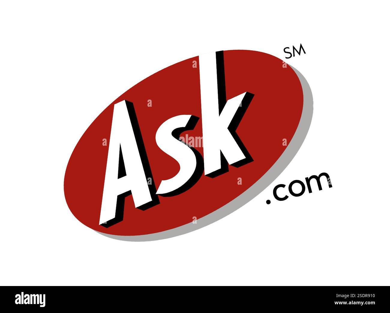 Rotated to left, Ask Logo 1999, Internet, Old Logo from 1999 Stock ...