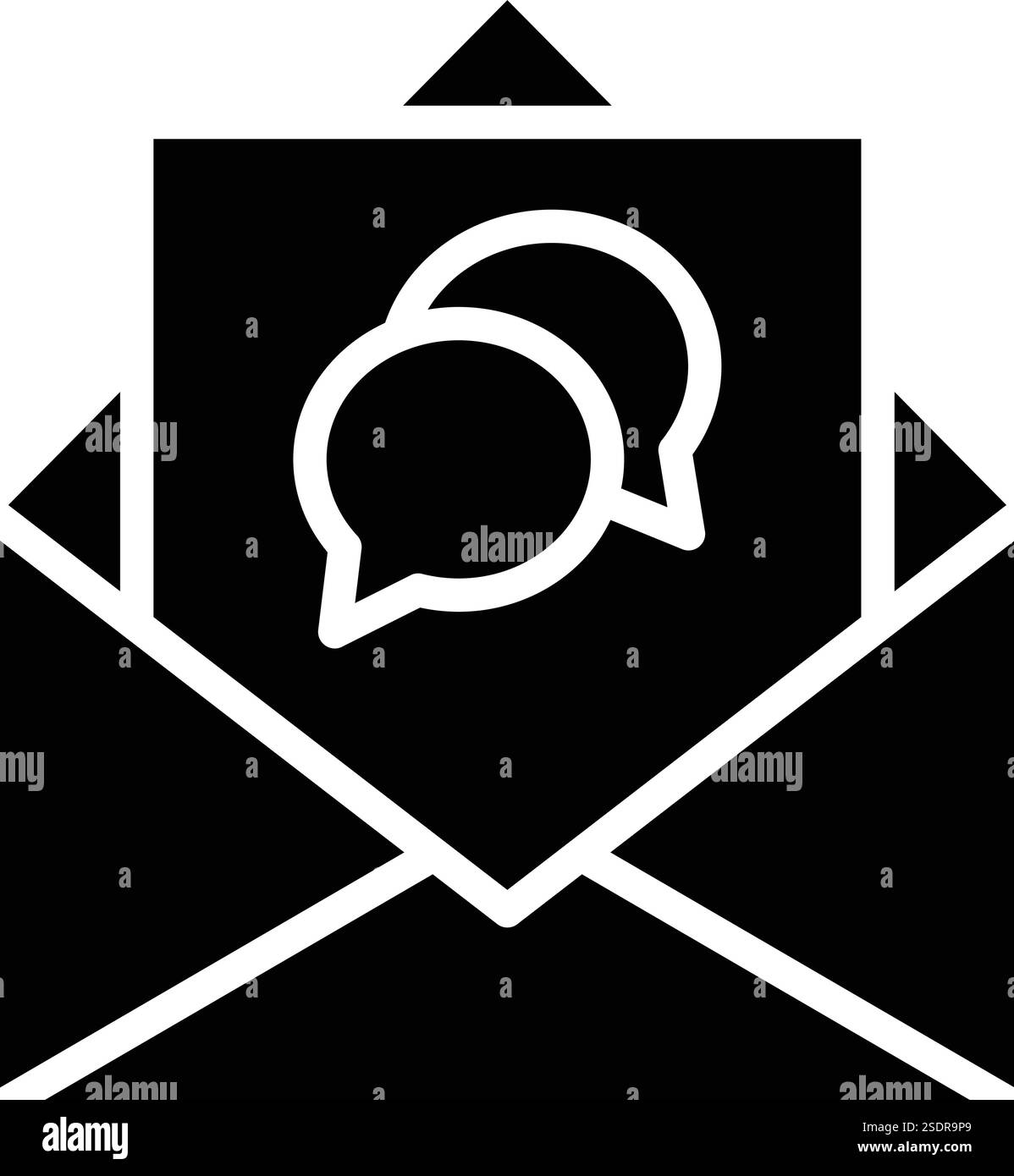 Email conversation Black and White Stock Photos & Images - Alamy