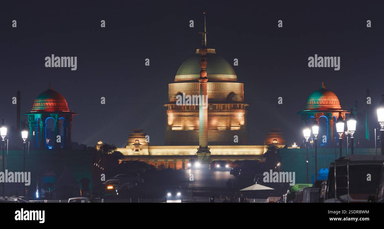 Rashtrapati bhavan delhi india viceroys palace hi-res stock photography ...