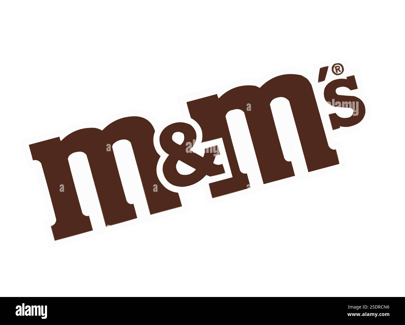 Nach links gedreht, MMs Logo Lebensmittel, Logo Stock Photo - Alamy