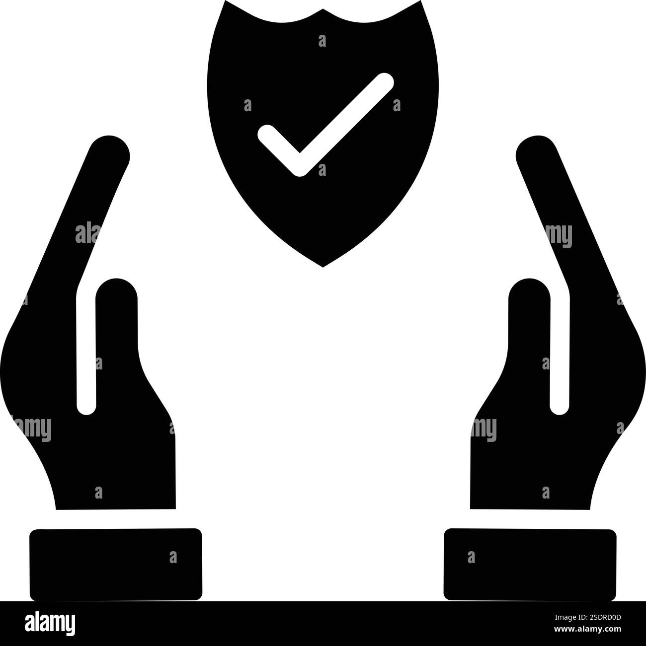 Protection Vector Icon Design Illustration Stock Vector Image & Art - Alamy