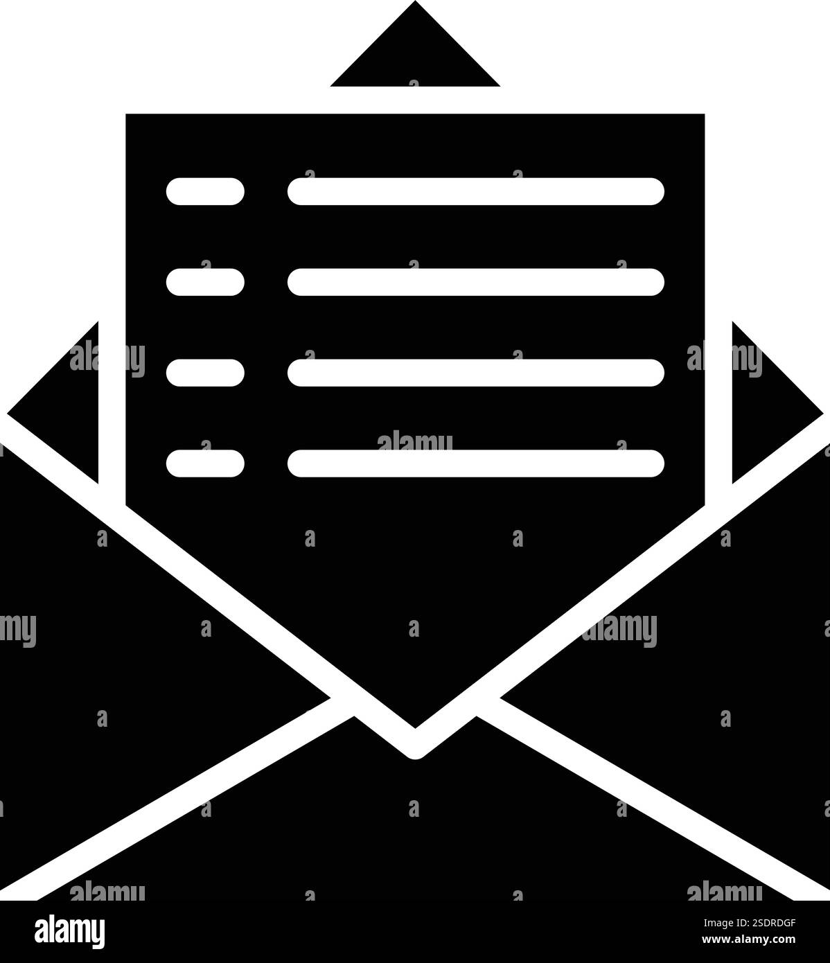 Email Vector Icon Design Illustration Stock Vector Image & Art - Alamy