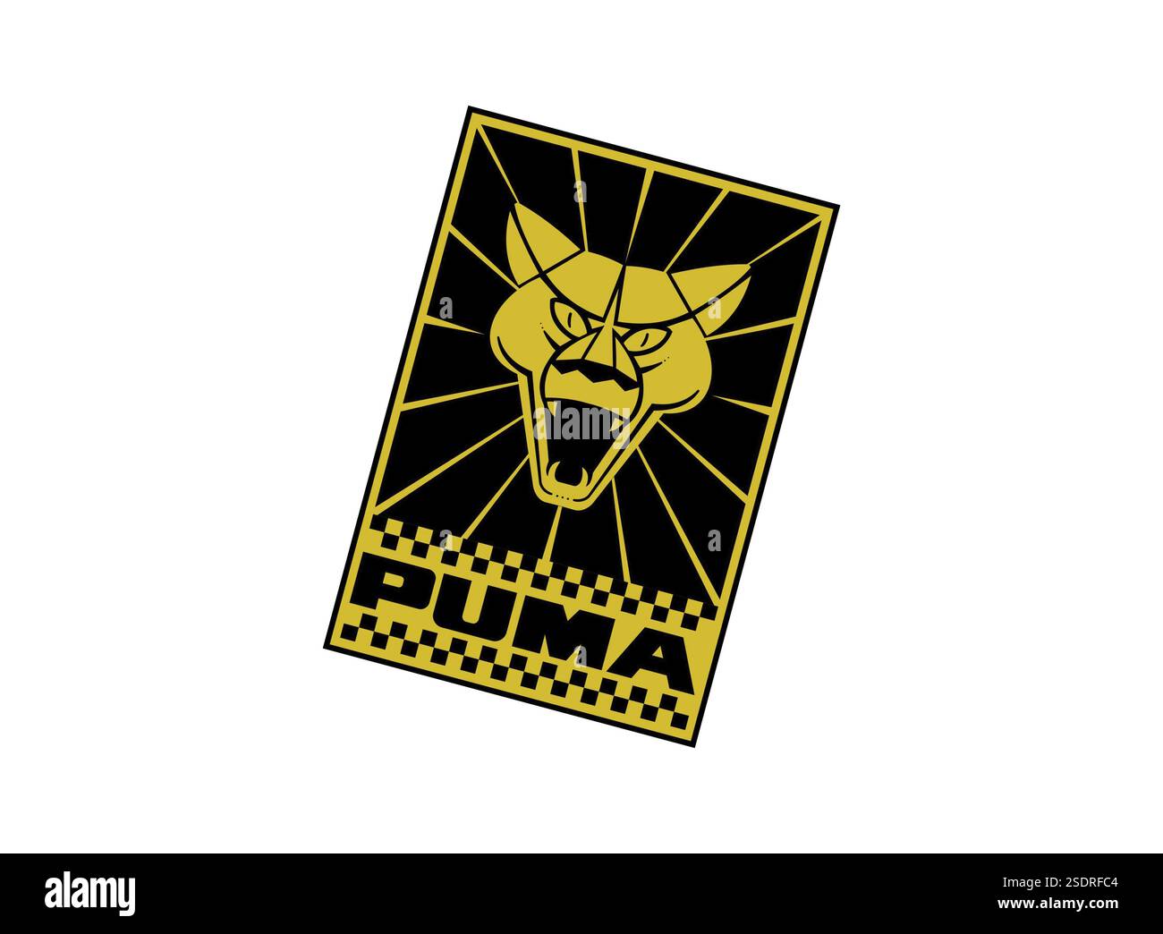 Rotated to right, Puma Cars Logo, Car, Logo Stock Photo - Alamy