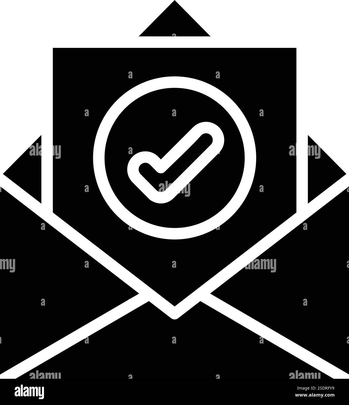 Completed Vector Icon Design Illustration Stock Vector Image & Art - Alamy