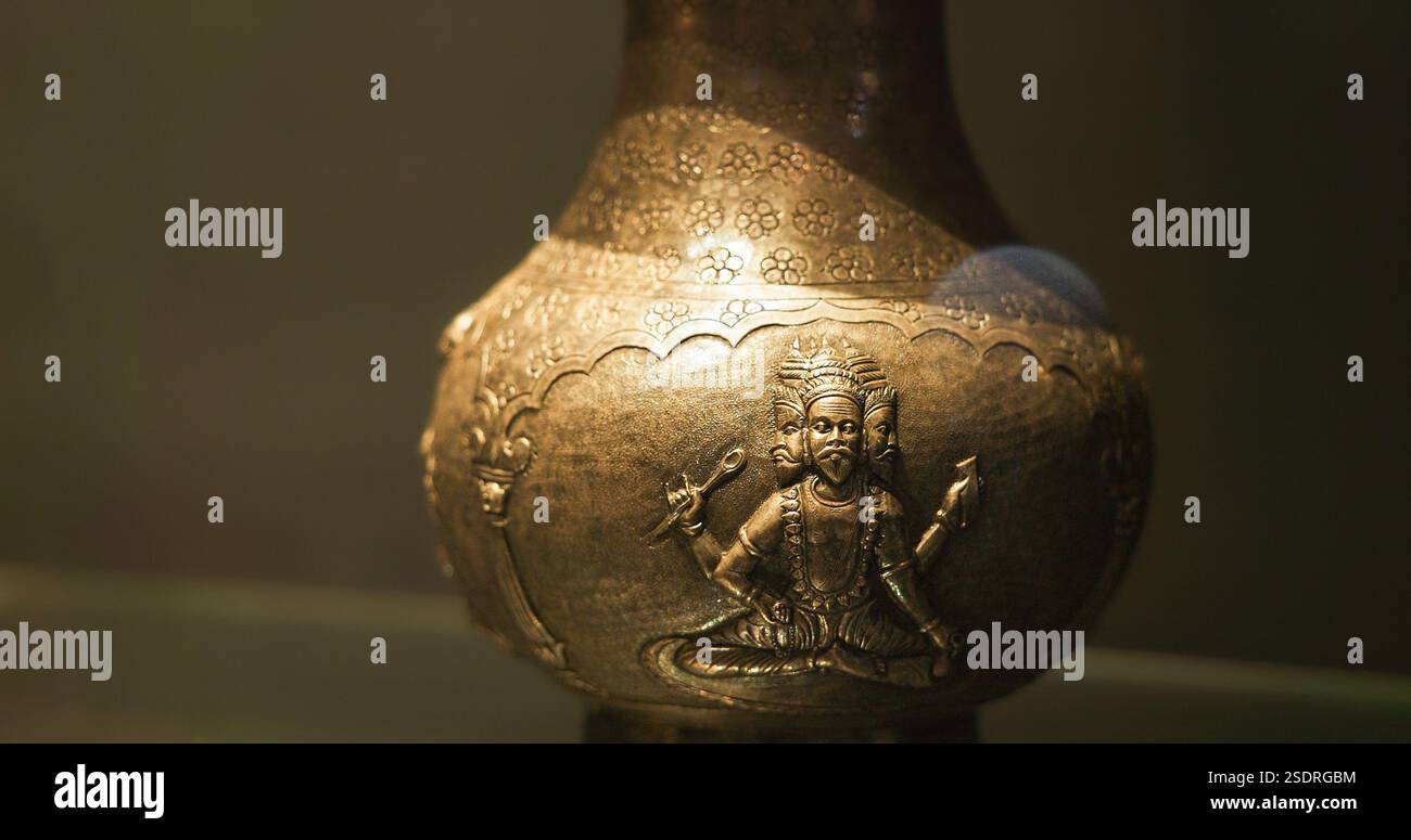 Indian Copperware. Ancient Copper Utensils. Kashmiri Copperware, More ...