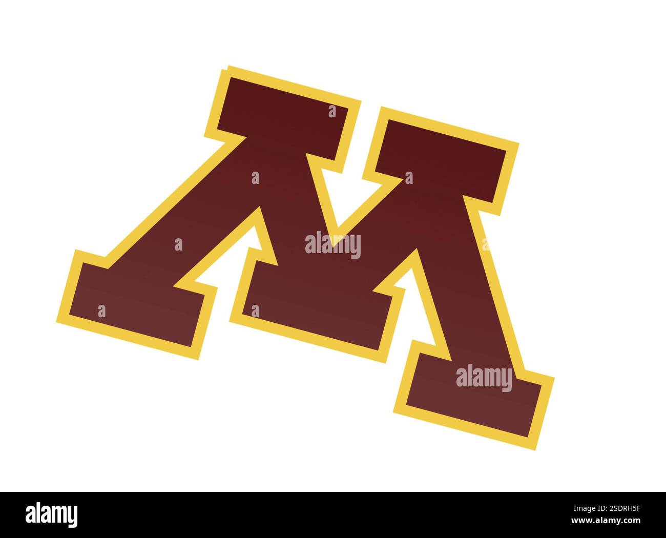 Rotated to right, University of Minnesota Emblem, Education, Logo Stock ...