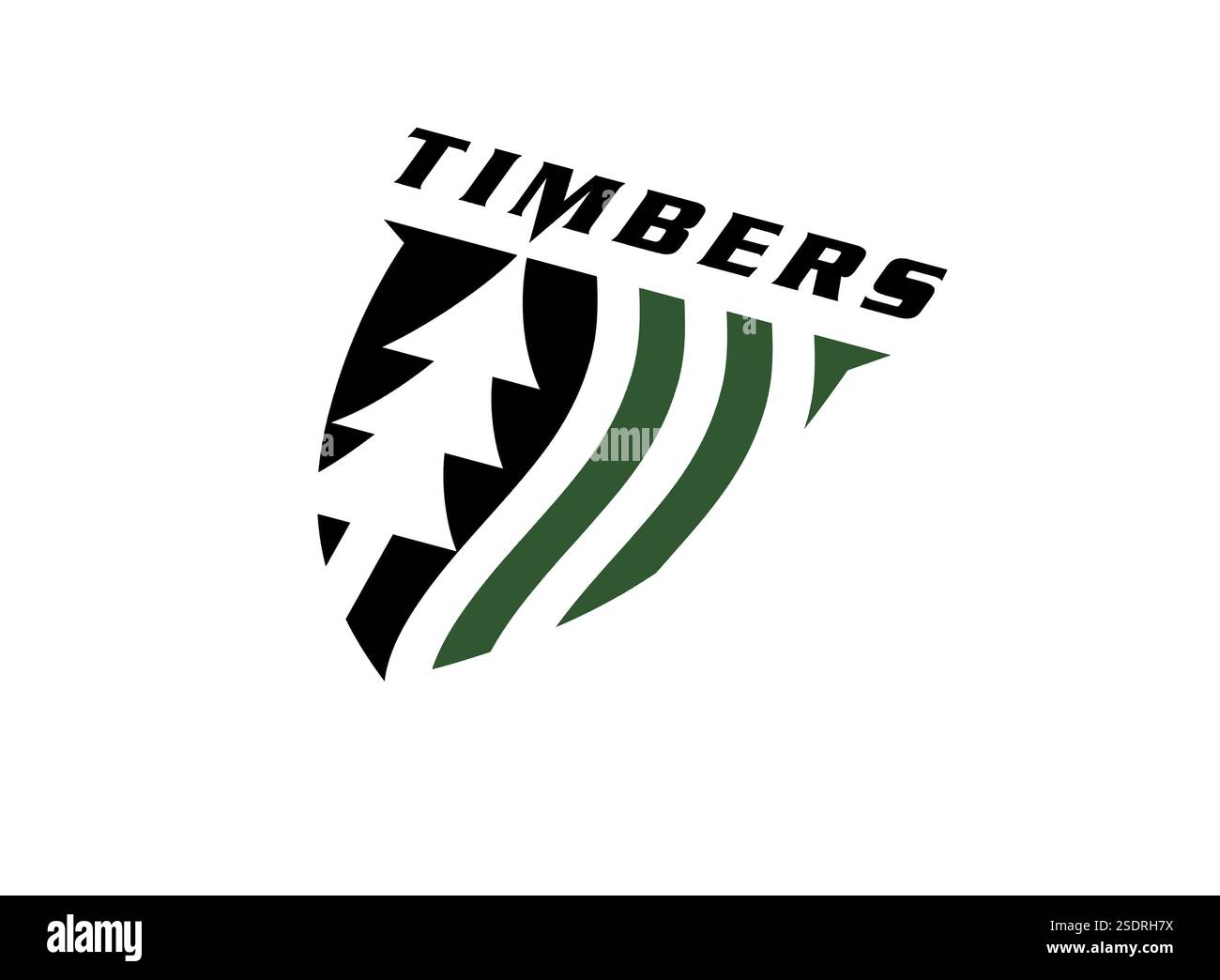Rotated to right, Portland Timbers Logo 2001, Soccer, Historic Logo ...