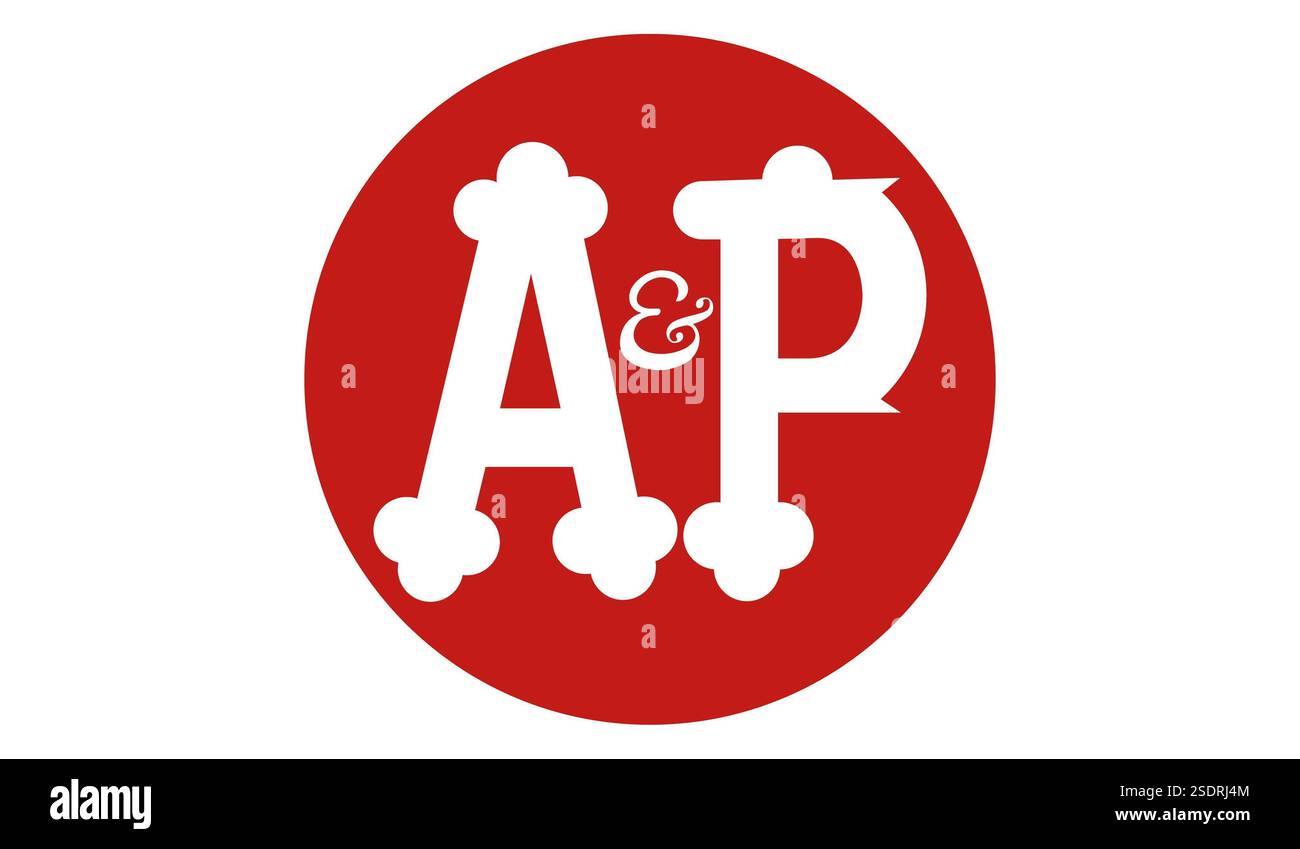 AP Logo 1972, Other companies, Old Logo from 1972 Stock Photo - Alamy