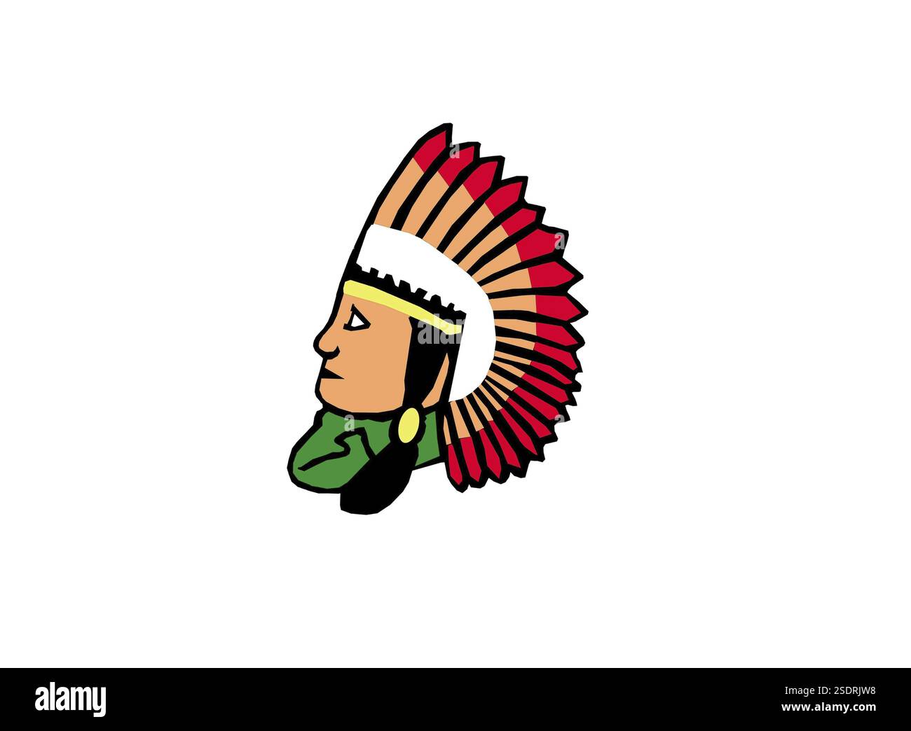 Rotated to right, Cleveland Indians Logo 1933, Baseball, Old Logo from ...