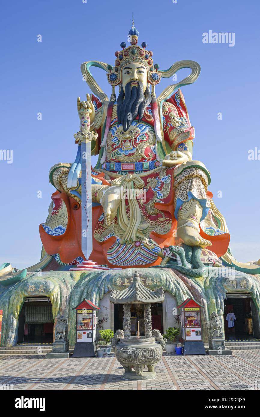 Zuoying Yuandi Temple at Lotus Pond, Kaohsiung, Taiwan, Asia Stock ...