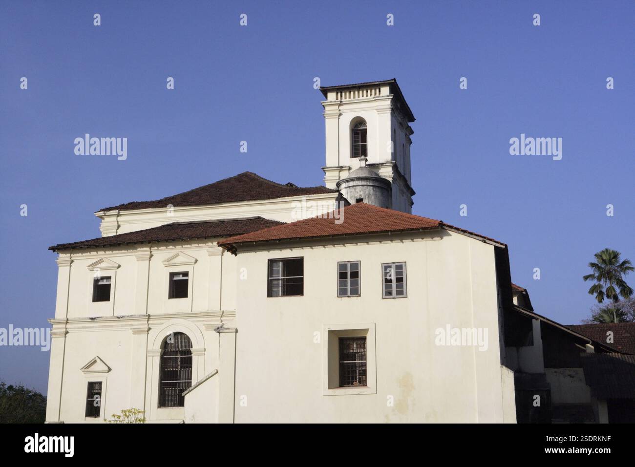Rear View Of Church Of St. Francis Of Assisi built in 1521 A.D., Enesco ...