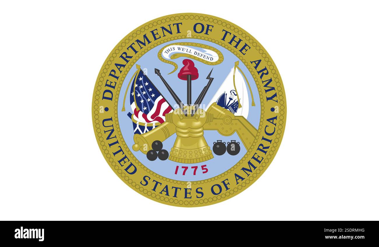 United states army logo hi-res stock photography and images - Alamy