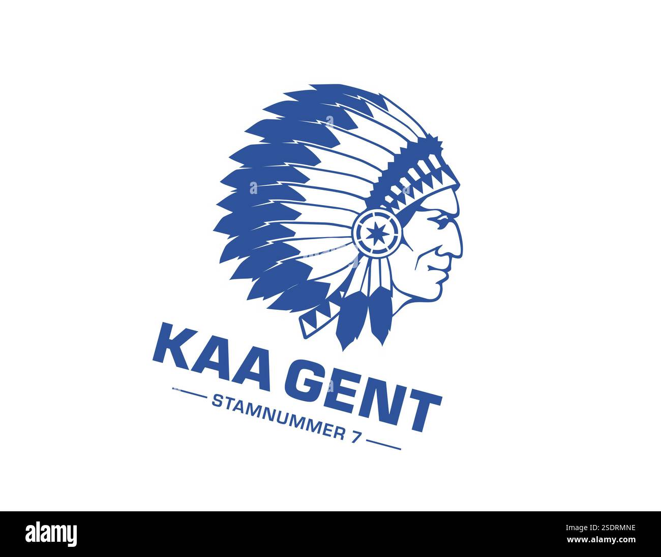 Rotated to right, Gent logo, Soccer, Logo Stock Photo - Alamy
