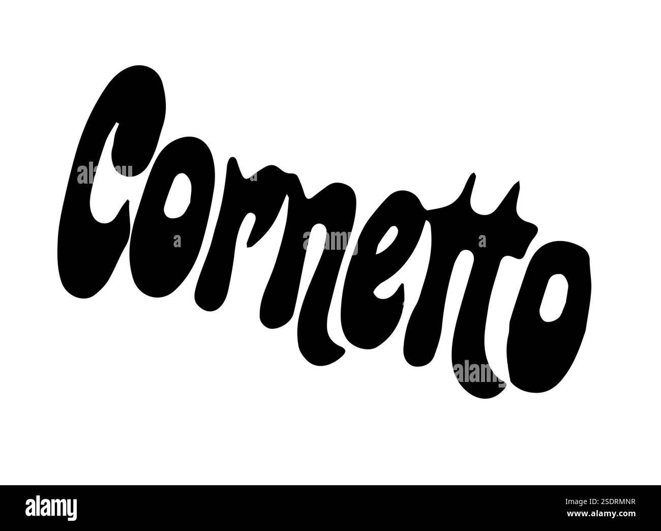Rotated to right, Cornetto Logo 1959, Food, Old Logo from 1959 Stock ...