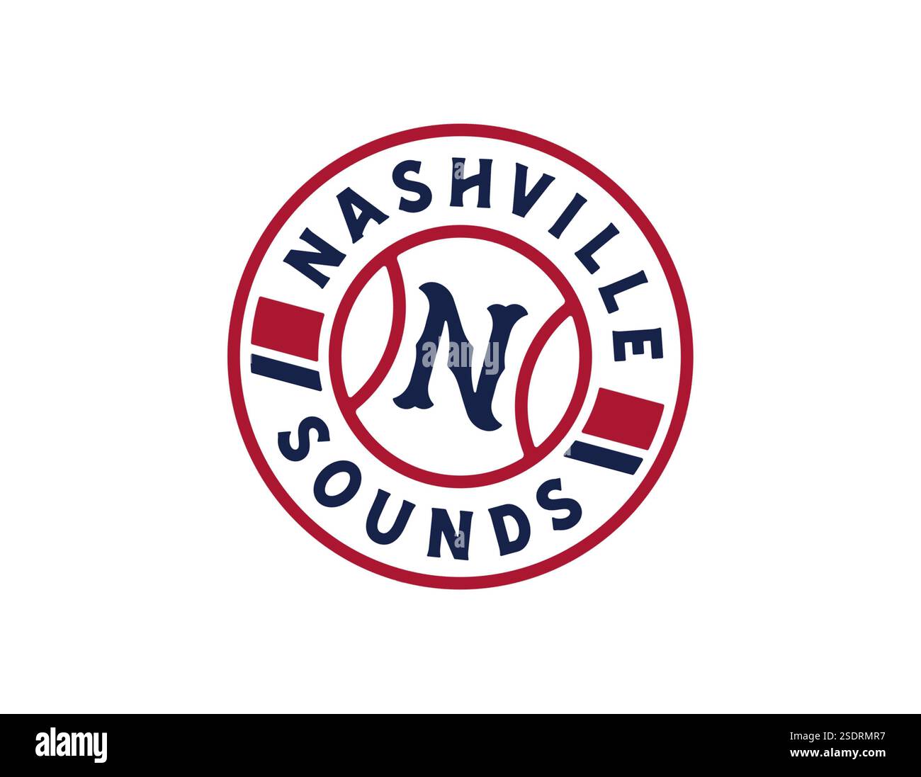 Rotated to right, Nashville Sounds logo, Baseball, Logo Stock Photo - Alamy