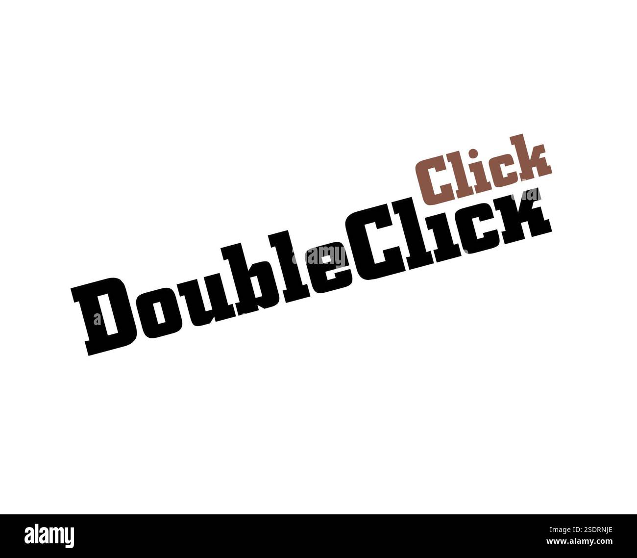 Rotated to left, DoubleClick Logo 1996, Internet, Old Logo from 1996 ...