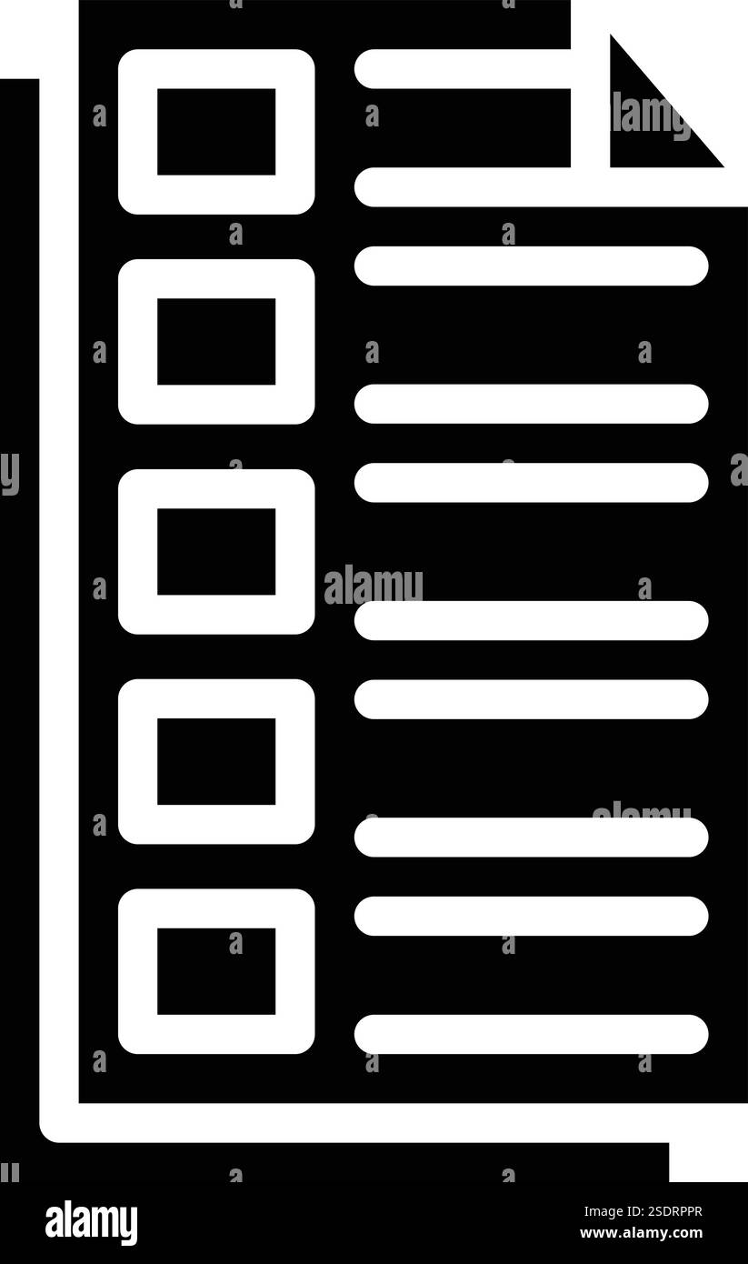 Requirements Vector Icon Design Illustration Stock Vector Image & Art ...