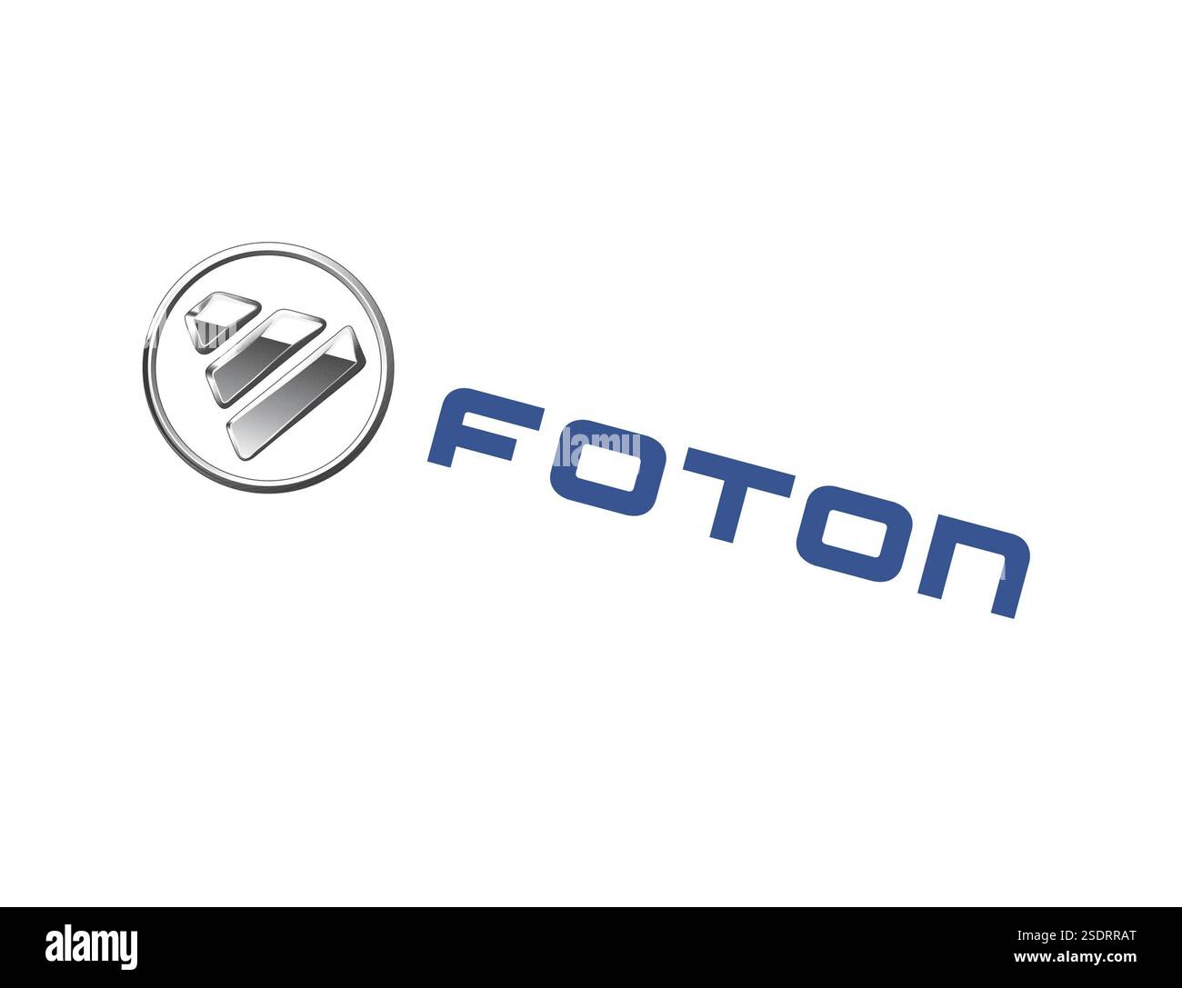 Rotated to right, logo Beiqi Foton, Logo Stock Photo - Alamy
