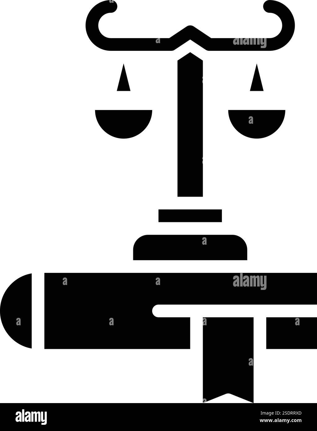 Law Vector Icon Design Illustration Stock Vector Image & Art - Alamy