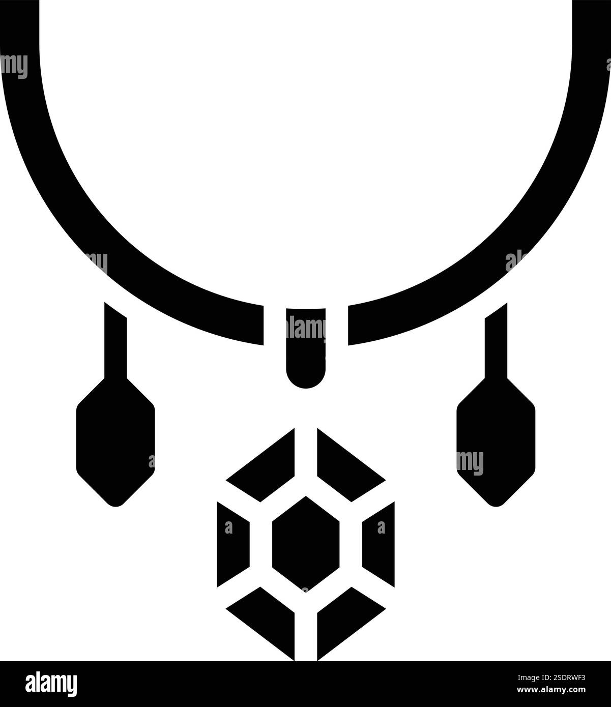 Pendant vector vectors Black and White Stock Photos & Images - Alamy