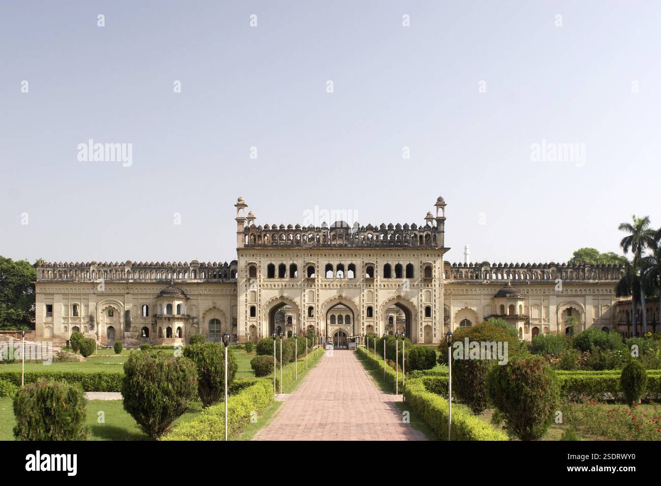Entrance of Bada Imam Wada gate at Lucknow, Uttar Pradesh, India, Asia ...