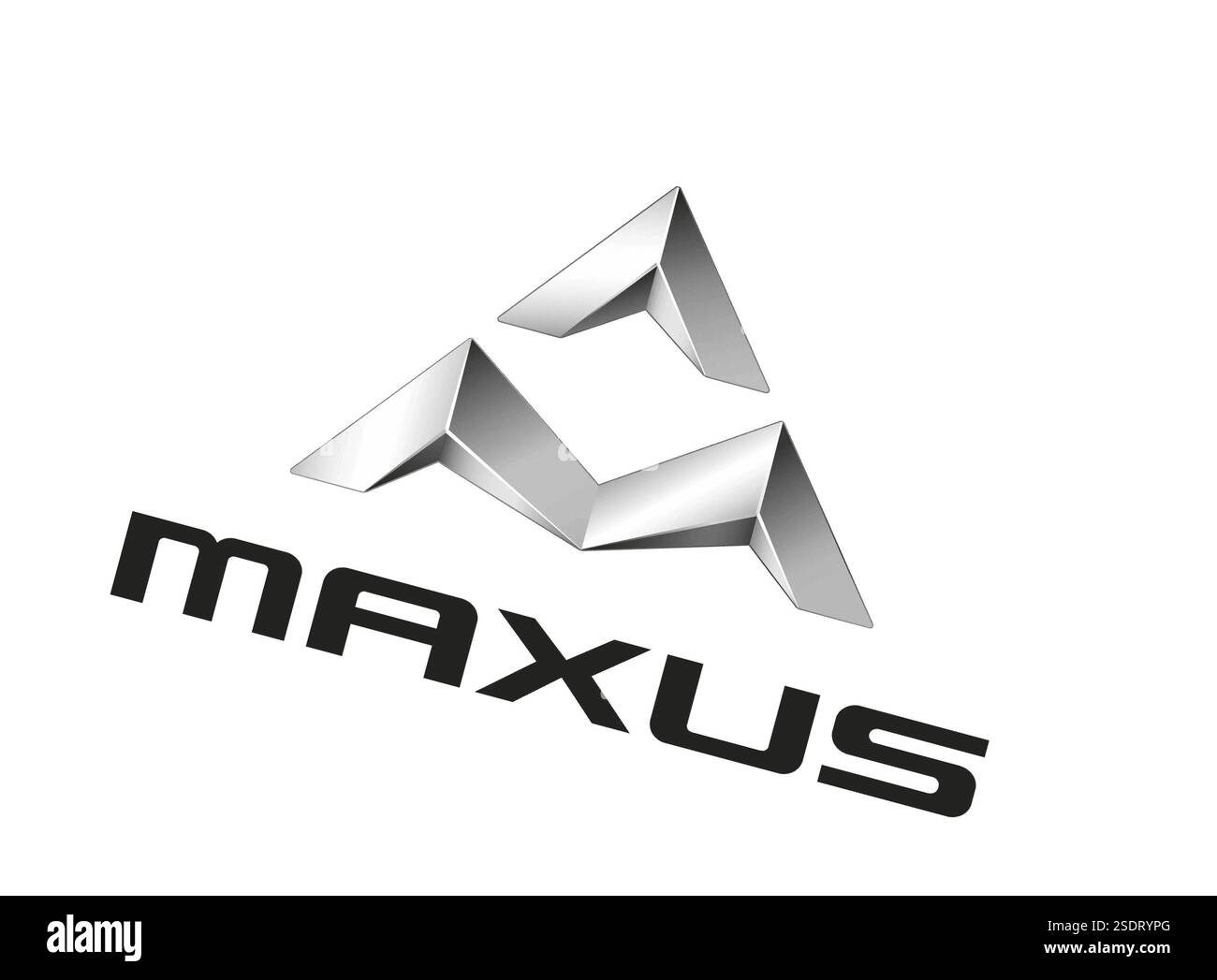 Rotated to right, Maxus Logo 2011, Car, Historic Logo from 2011 Stock ...