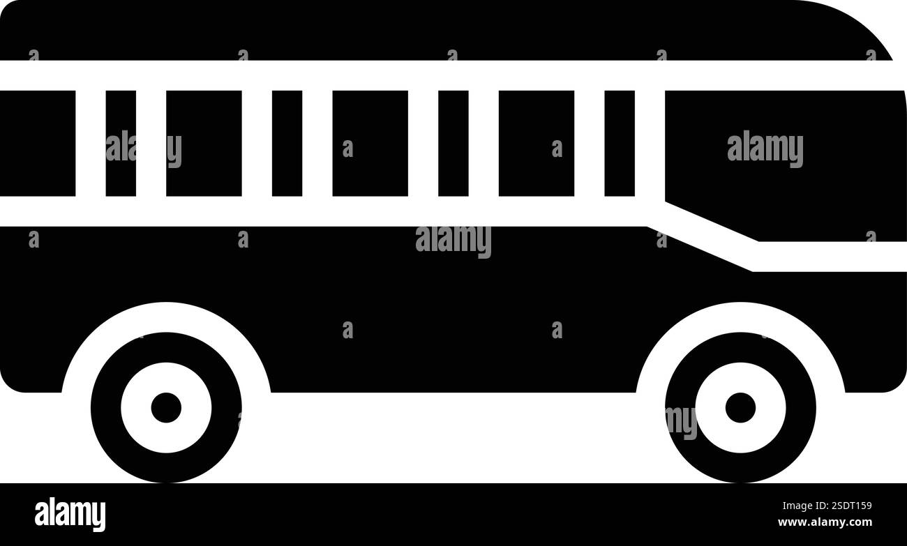Bus illustration vector vectors hi-res stock photography and images - Alamy