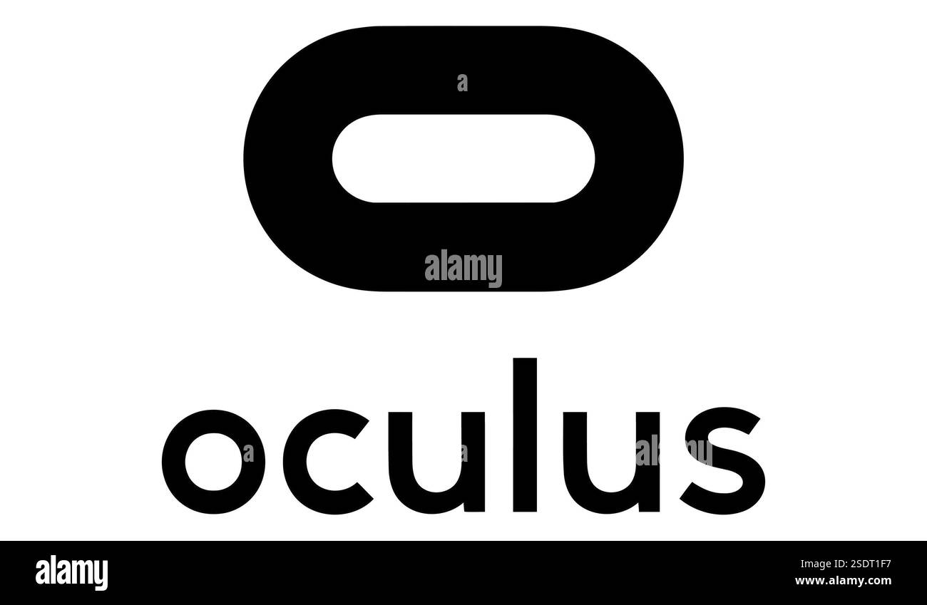 Oculus Logo 2015, Old Logo from 2015 Stock Photo - Alamy