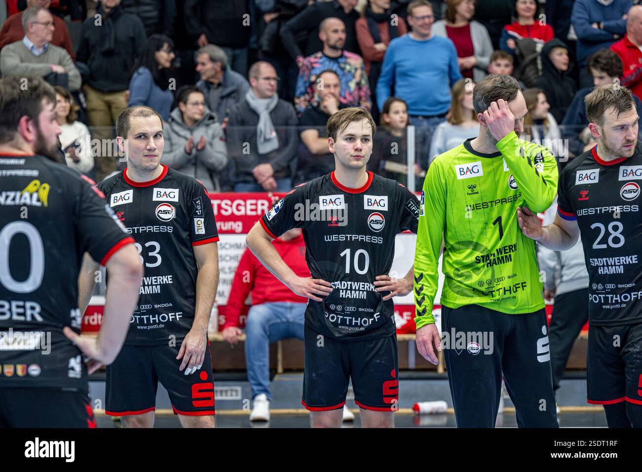 Lars Gudat (ASV Hamm-Westfalen, 33), Kaspar B?ttcher (ASV Hamm-Westfalen, 10), Felix Hertlein ...