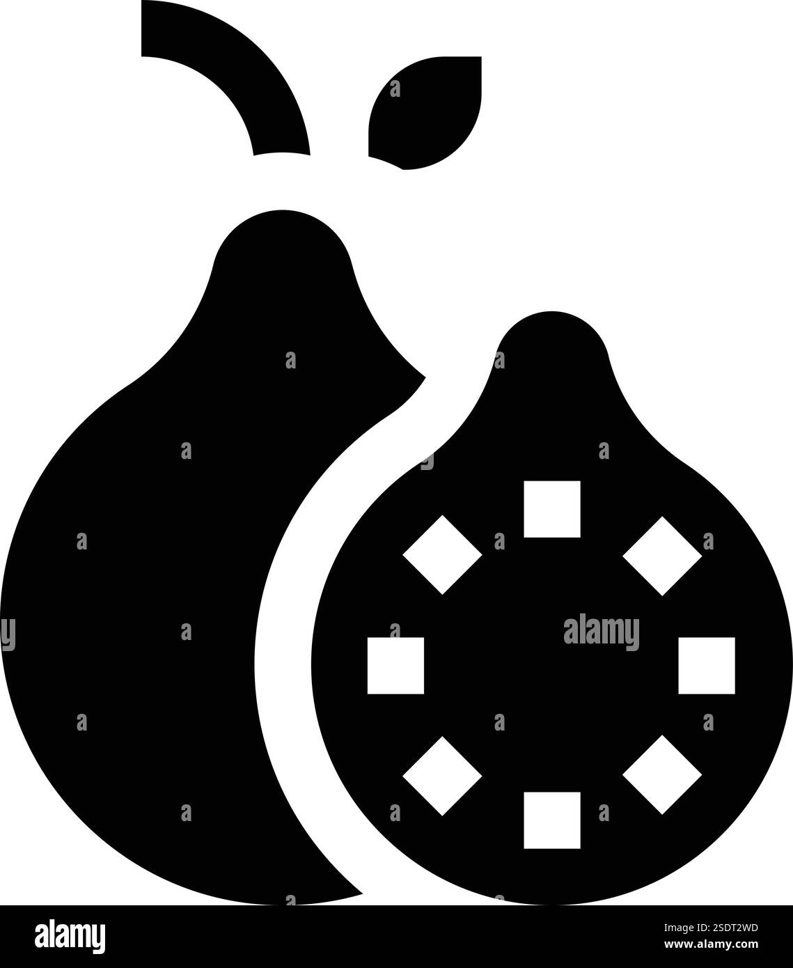 Guava Vector Icon Design Illustration Stock Vector Image & Art - Alamy