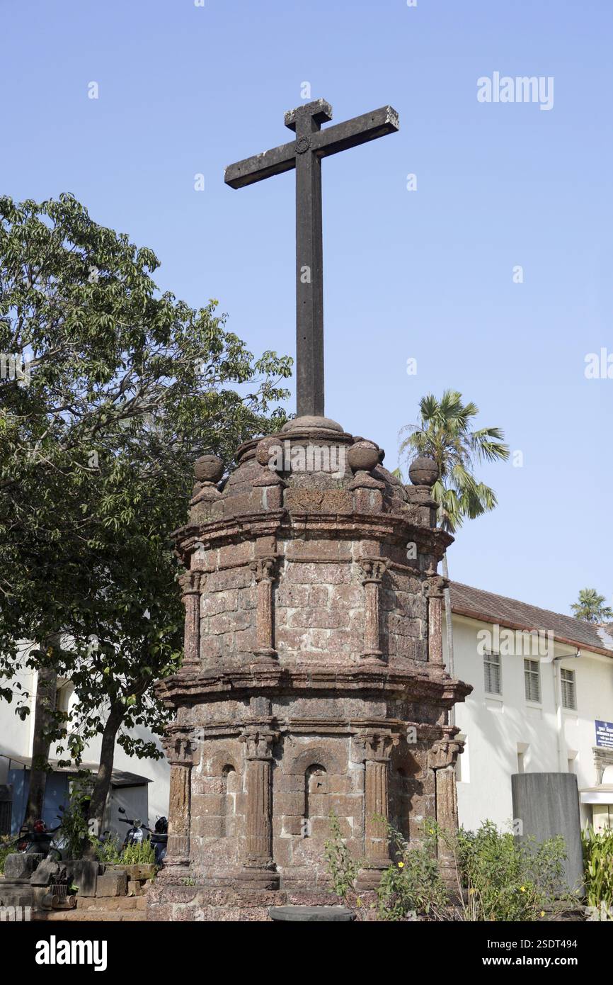 Holy Cross In Compound Of Church Of St. Francis Of Assisi, Built In ...