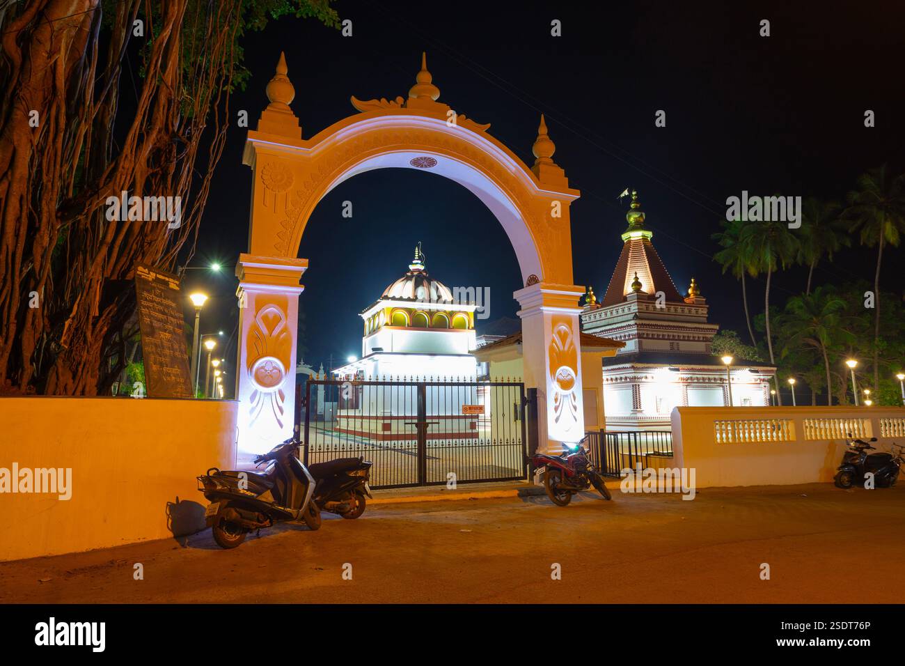 The Shri Morjai temple is situated in Morjim Stock Photo - Alamy
