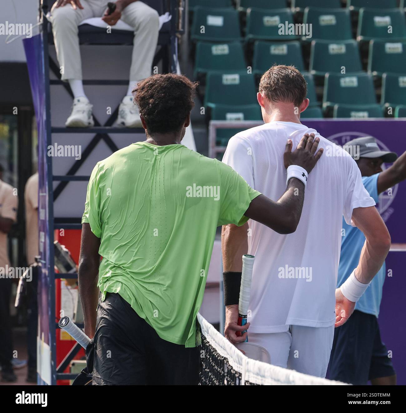 Chennai, India. 08th Feb, 2025. Chennai Open 2025: Billy HARRIS (GBR ...