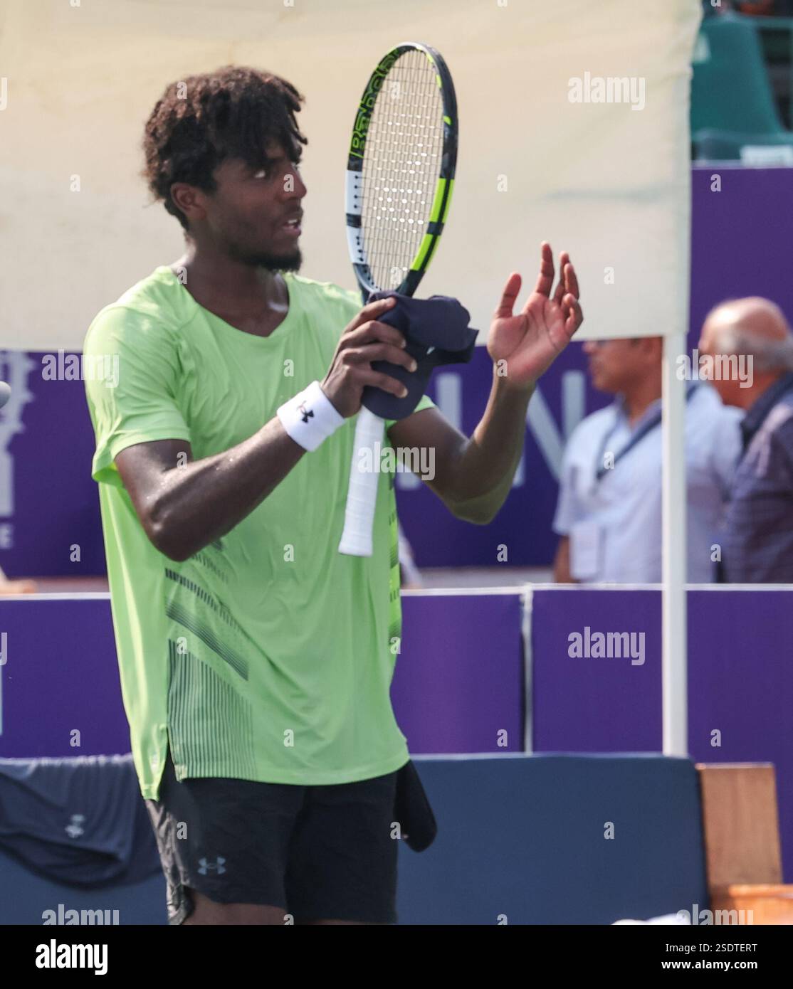 Chennai, India. 08th Feb, 2025. Chennai Open 2025: Billy HARRIS (GBR ...