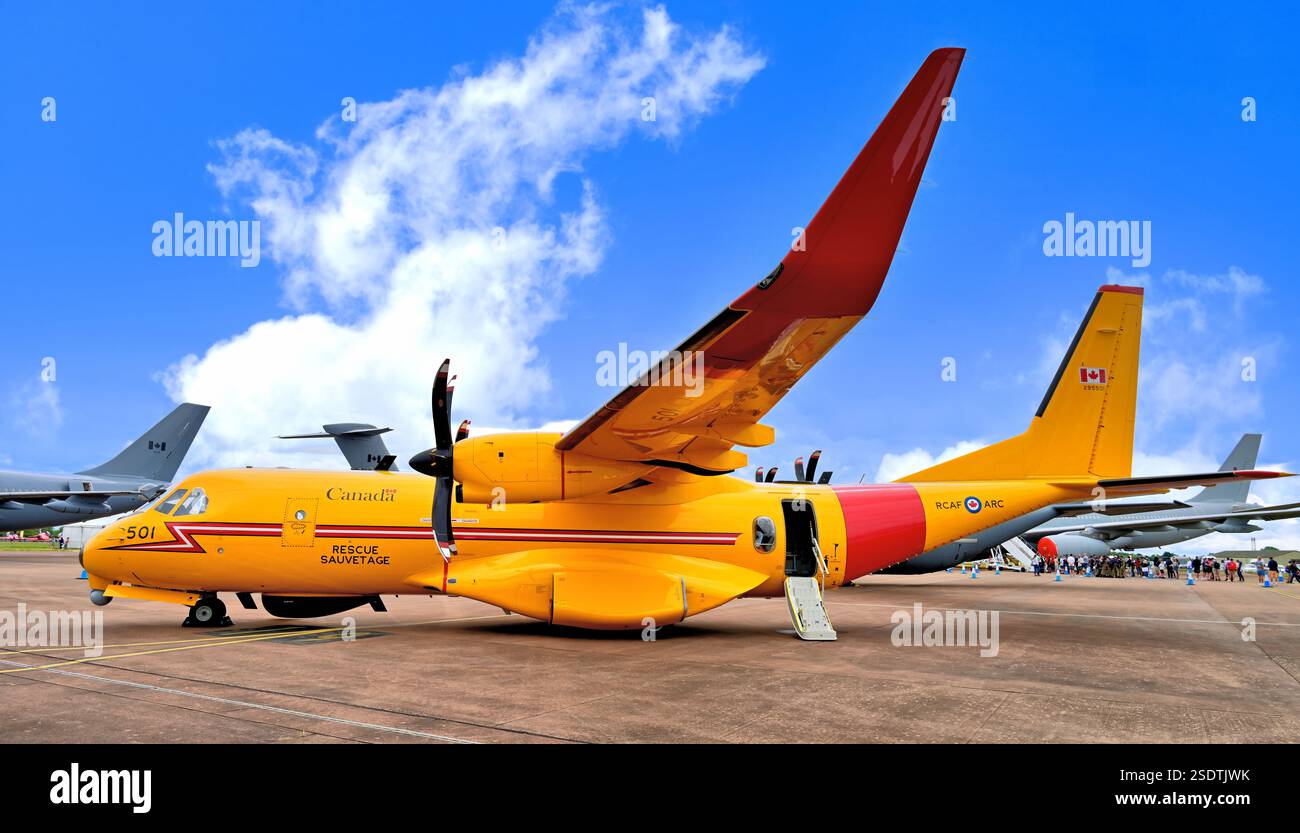 Canadian search and rescue aircraft the CC-295 Kingfisher at the 2024 ...