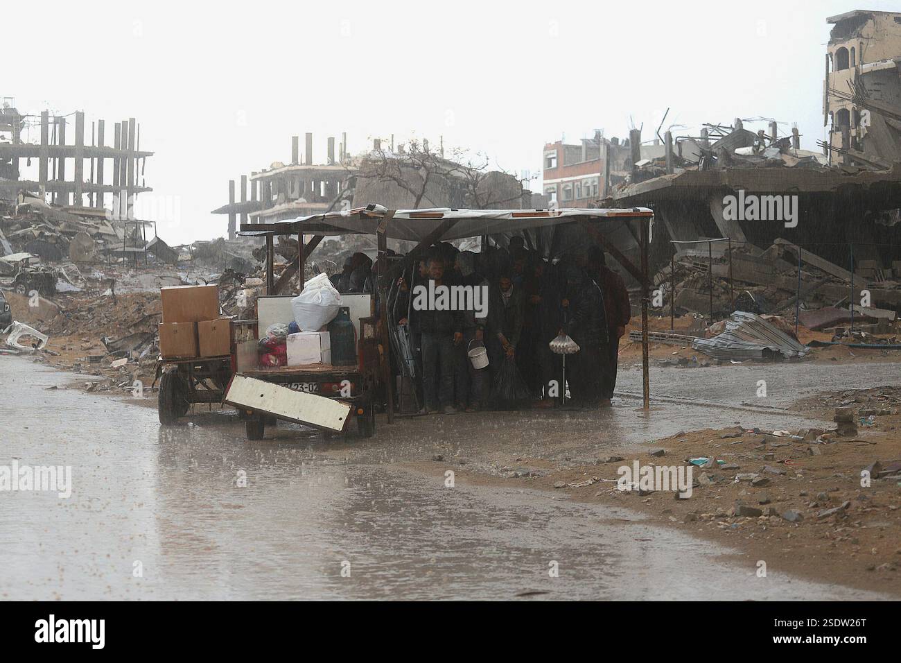 Jabalia, Palestine. 08th Feb, 2025. Daily life of Palestinians amidst ...