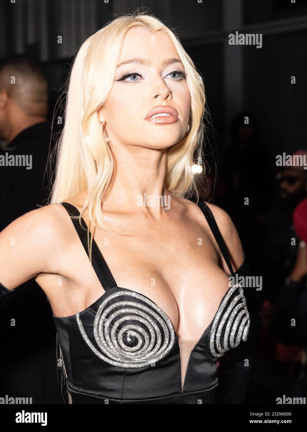 New York, NY, February 7, 2025: Alice Chater attends Christian Cowan show at New York Fashion ...