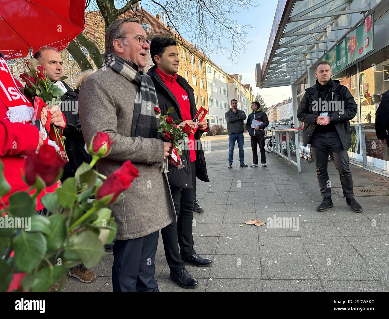 Hanover, Germany. 08th Feb, 2025. Boris Pistorius (SPD), Minister of ...