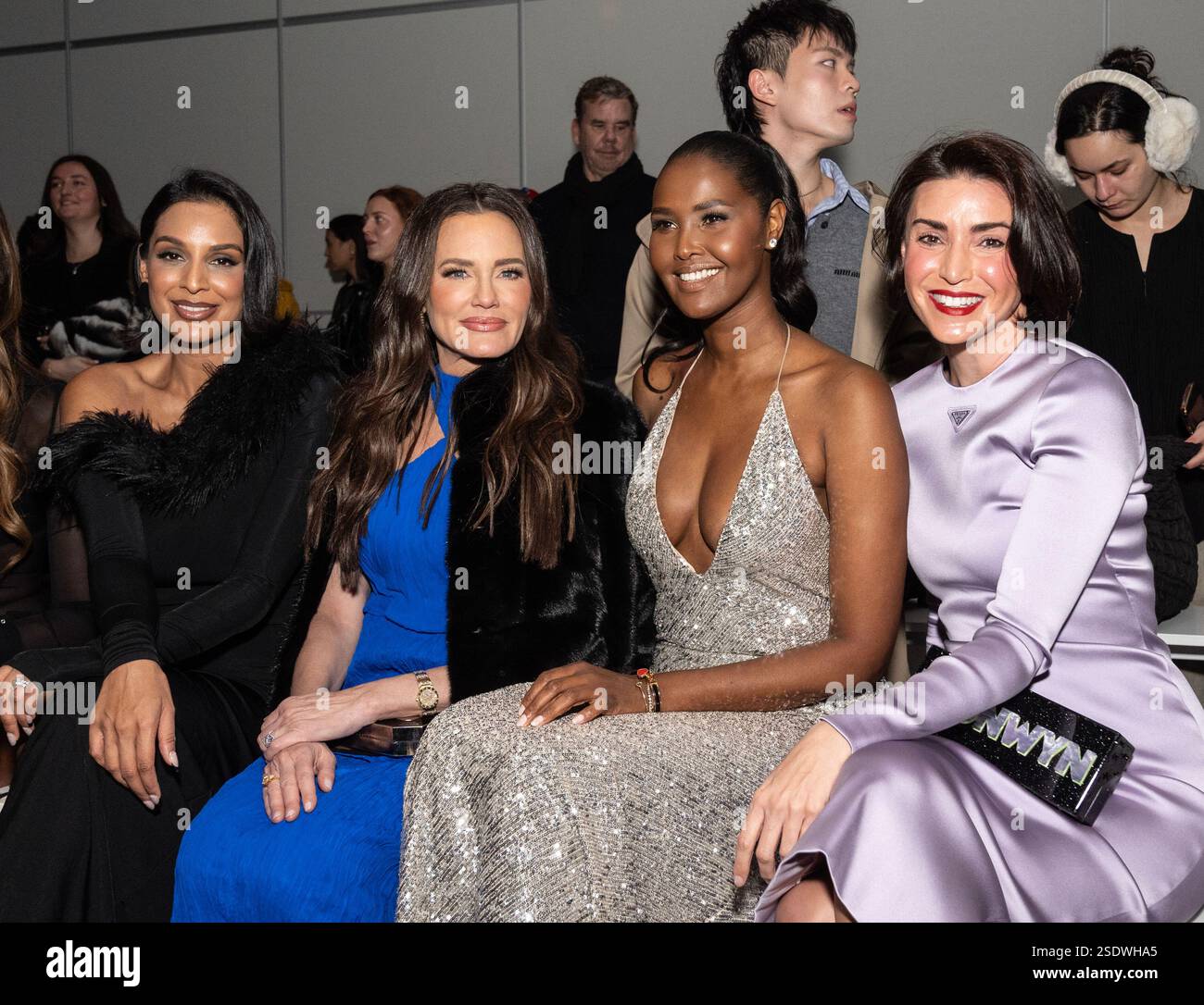 Jessel Taank, Meredith Marks, Ubah Hassan, Bronwyn Newport attend ...
