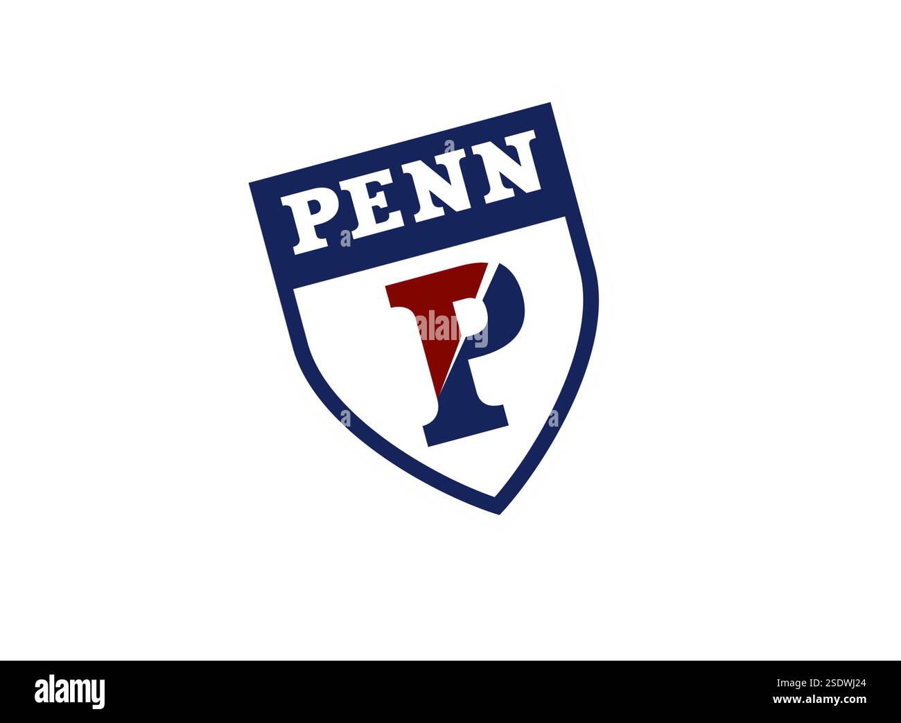 Turned to the left, Penn Quakers logo, American colleges ncaa, logo ...
