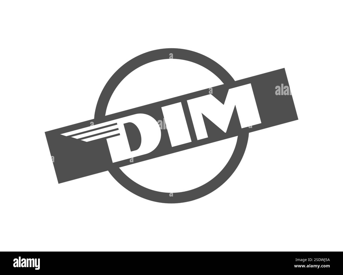 Rotated to left, DIM Motor Logo, Logo Stock Photo - Alamy