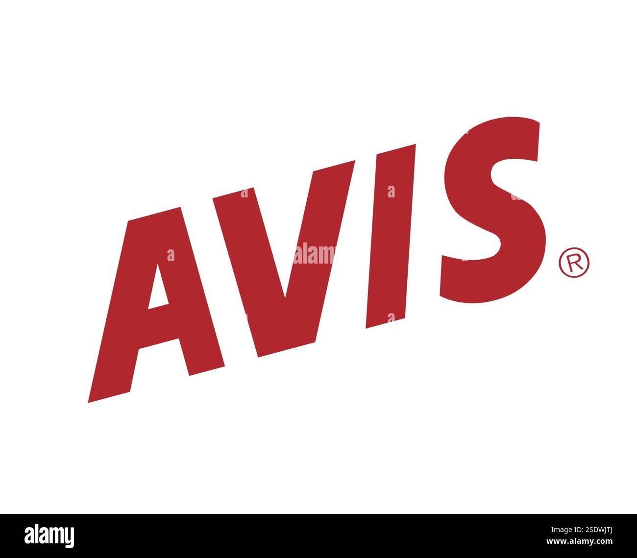 Rotated to left, Avis Logo 1964, Old Logo from 1964 Stock Photo - Alamy
