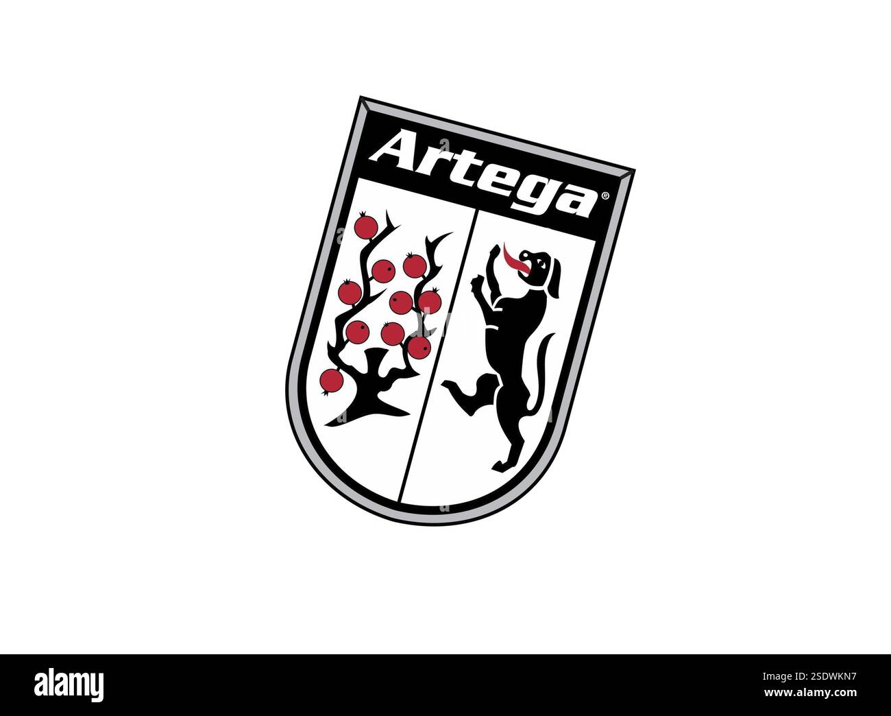 Rotated to right, Artega Logo, Car, Logo Stock Photo - Alamy