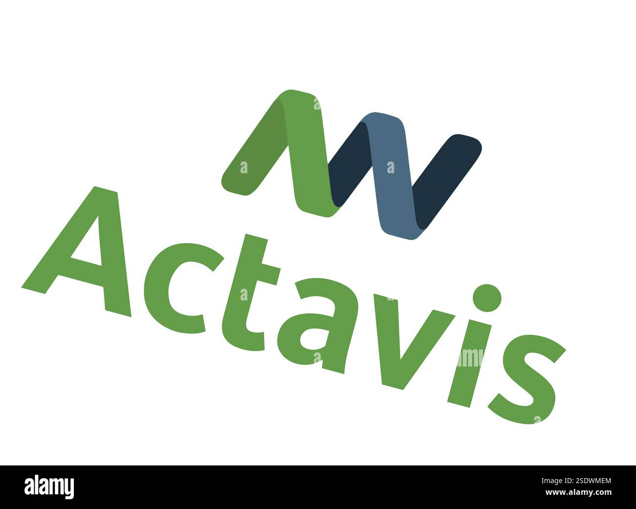 Rotated to right, Actavis Logo, Logo Stock Photo - Alamy