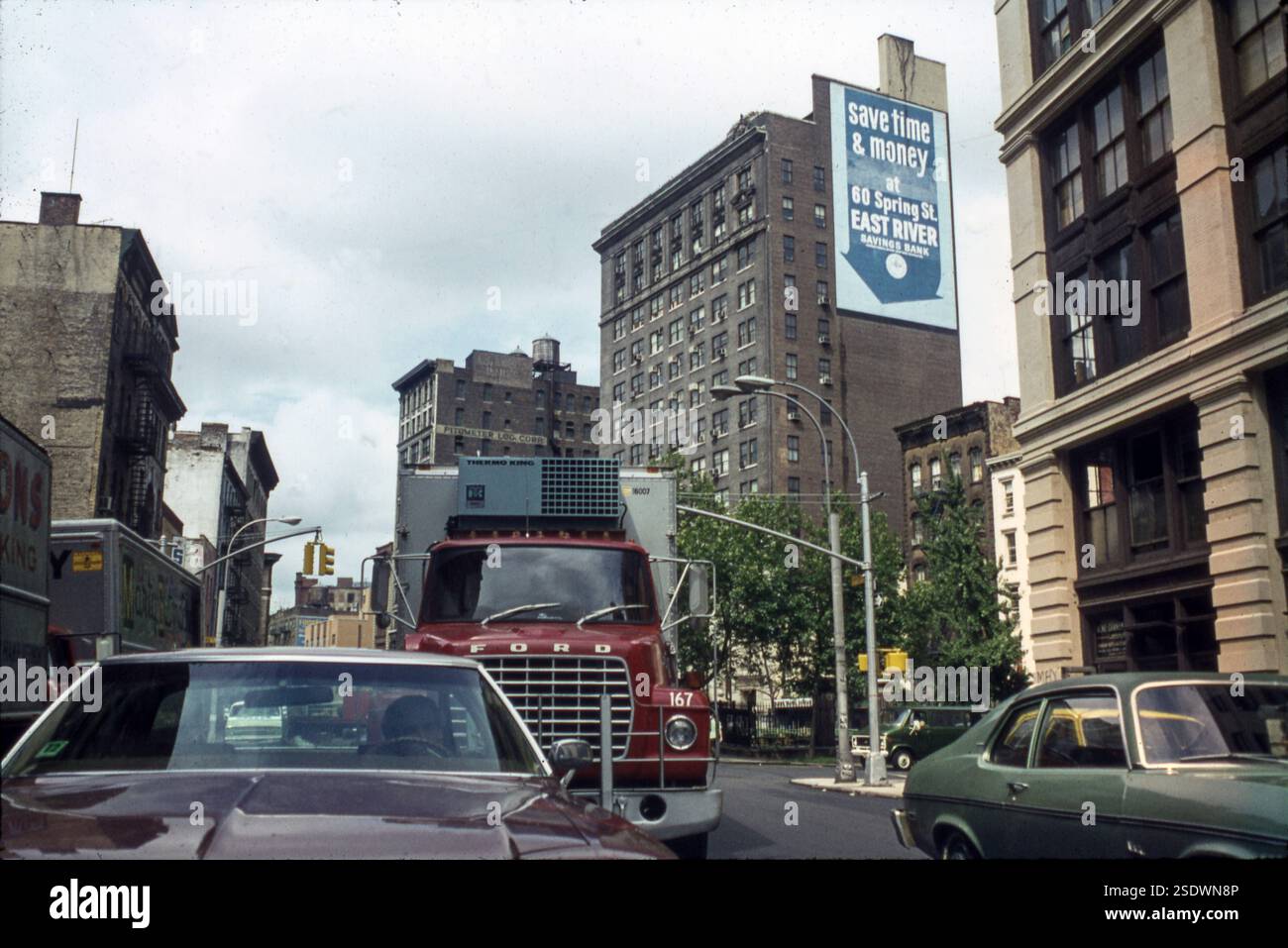 RECORD DATE NOT STATED Dwontown, Manhattan, New York City, Sommer 1975 ...