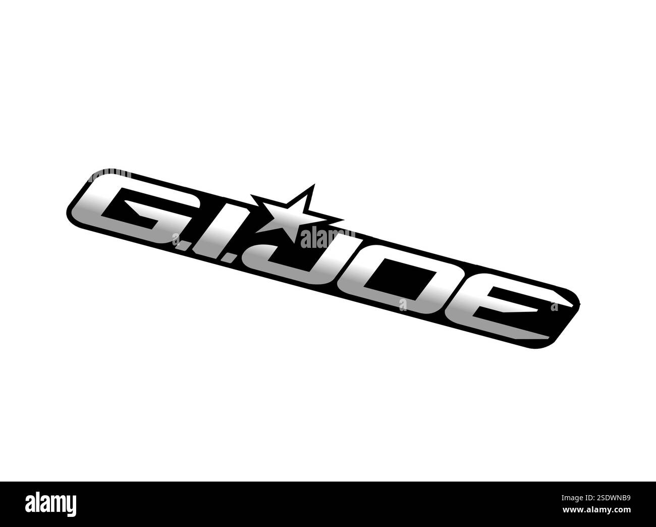 Rotated to right, GI Joe Logo 2005, Historic Logo from 2005 Stock Photo ...