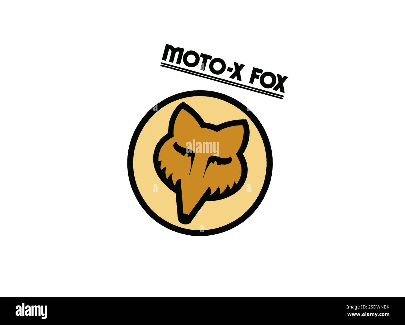 Rotated to right, Fox Racing Logo old, Fashion, Logo Stock Photo - Alamy