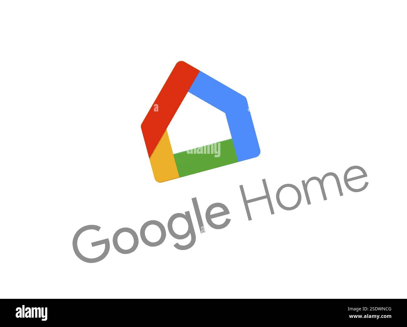 Turned to the left, Google Home Logo, Internet, Logo Stock Photo - Alamy