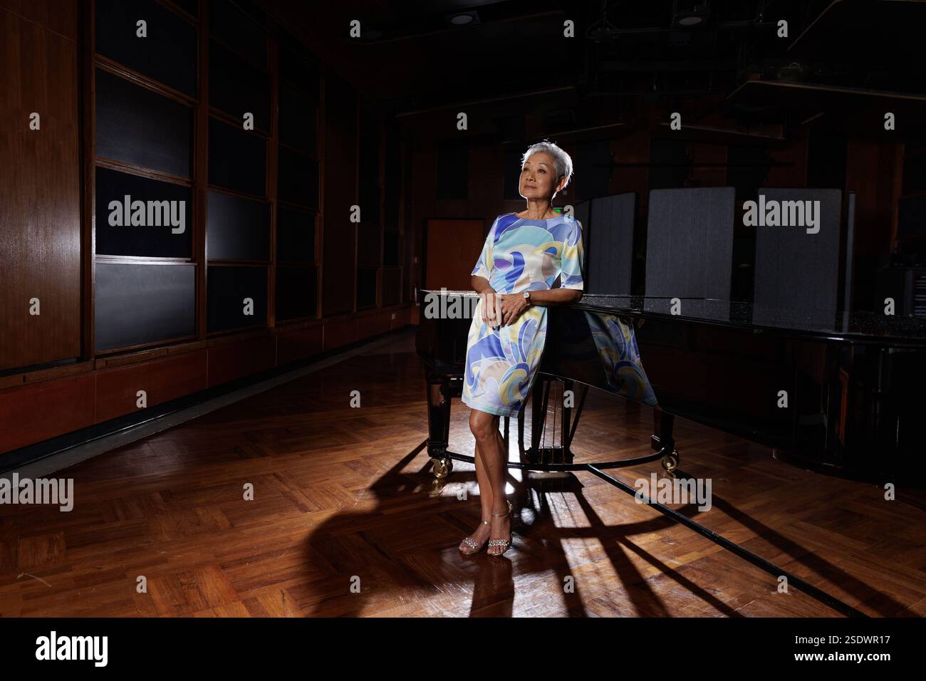 A portrait of Frances Yip, the Hong Kong Cantopop icon renowned for her ...